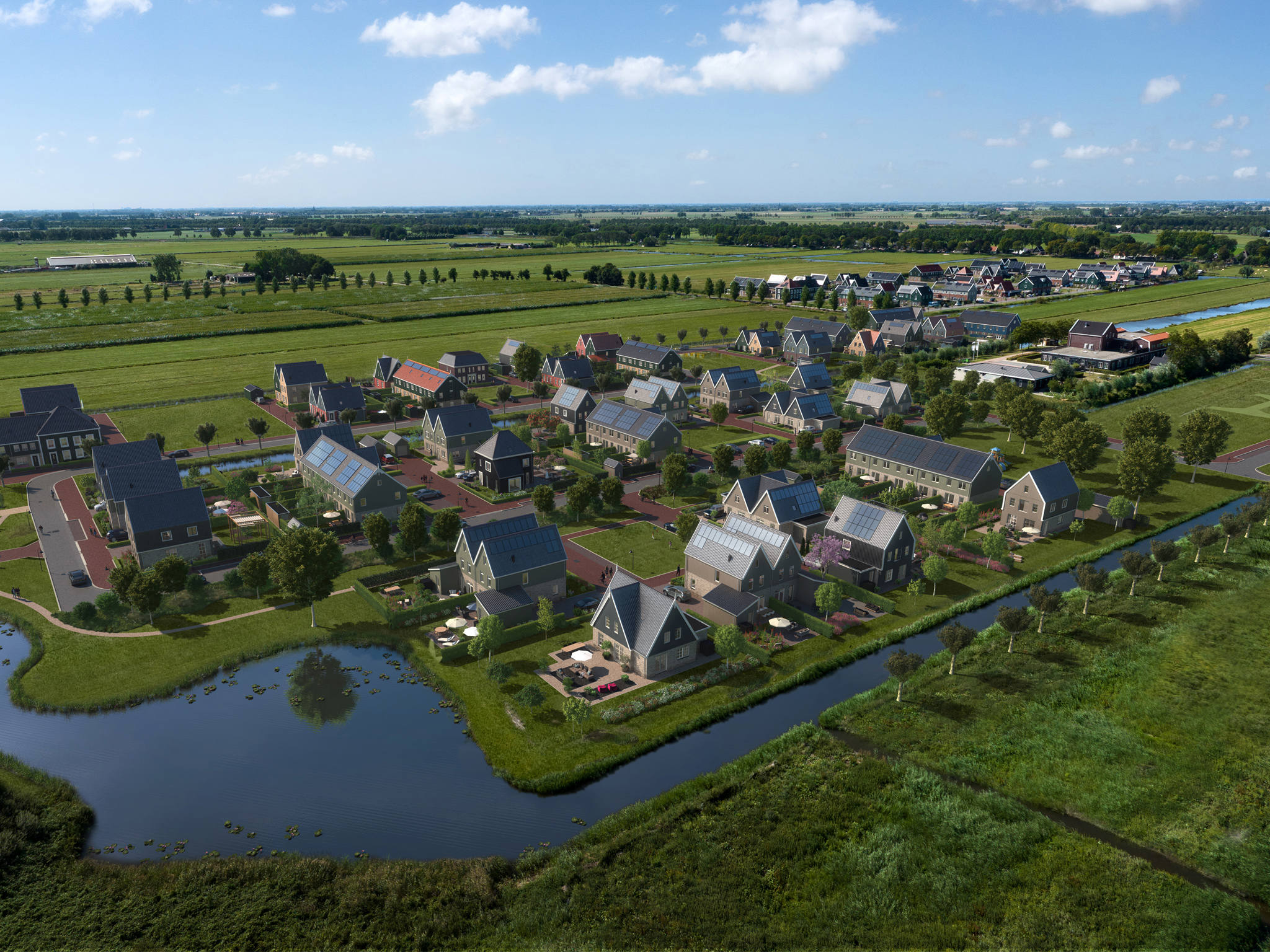 Nieuwbouwwoningen in Waterrijk | Oosthuizen – Zeevang